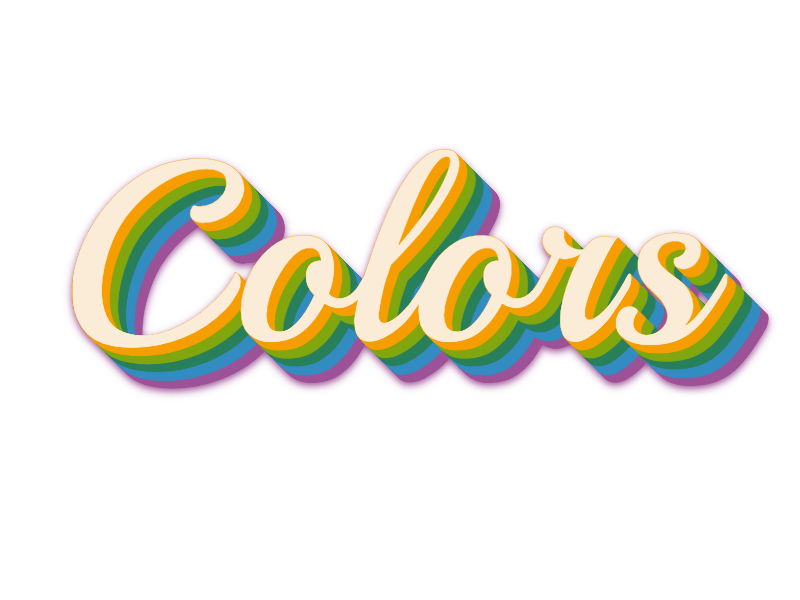 Colorful Text Effect Generator · InkPx