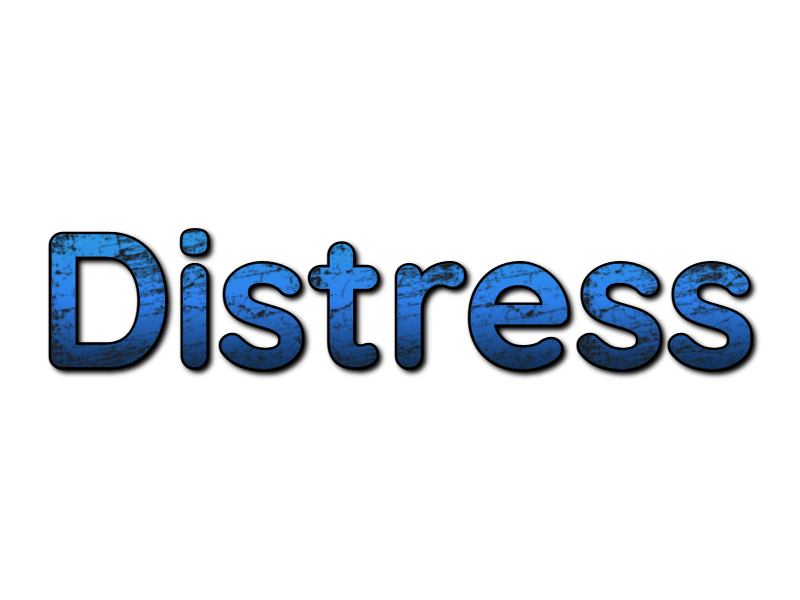 Distress Text Effect · InkPx