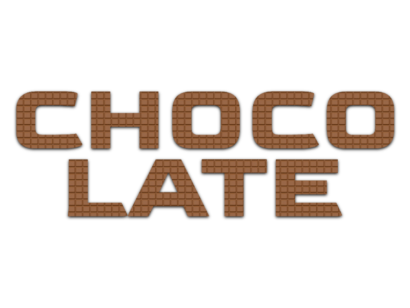 Chocolate Text Effect · InkPx