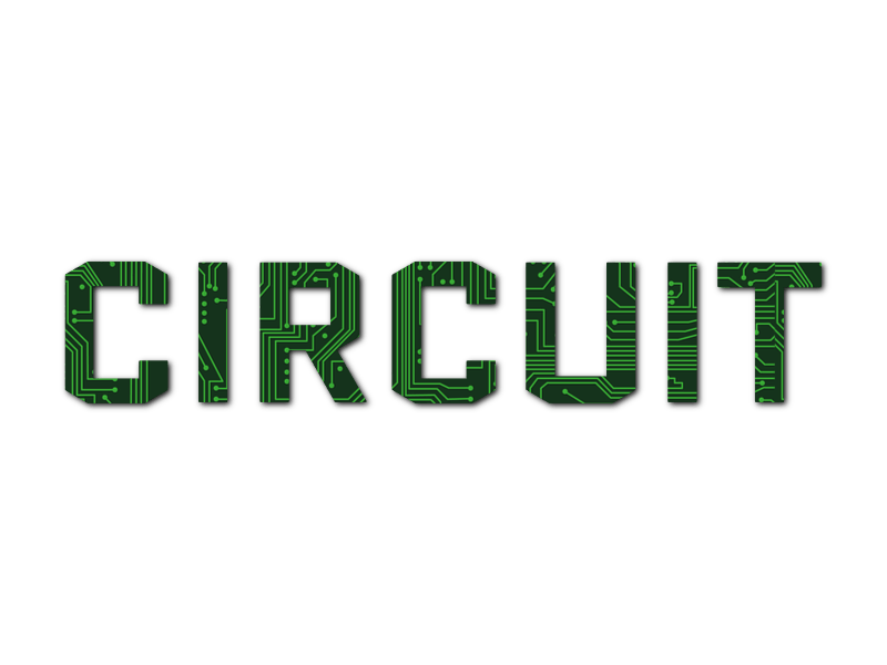Circuit Text Effect · InkPx