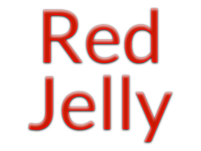 Red Jelly Text Effect · InkPx
