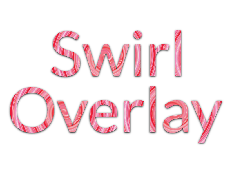 Swirl Overlay Text Effect · InkPx