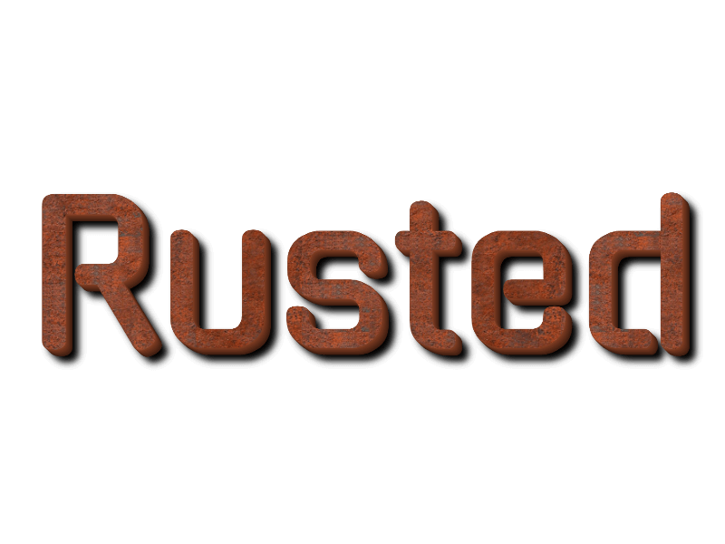 Rusted Text Effect · InkPx