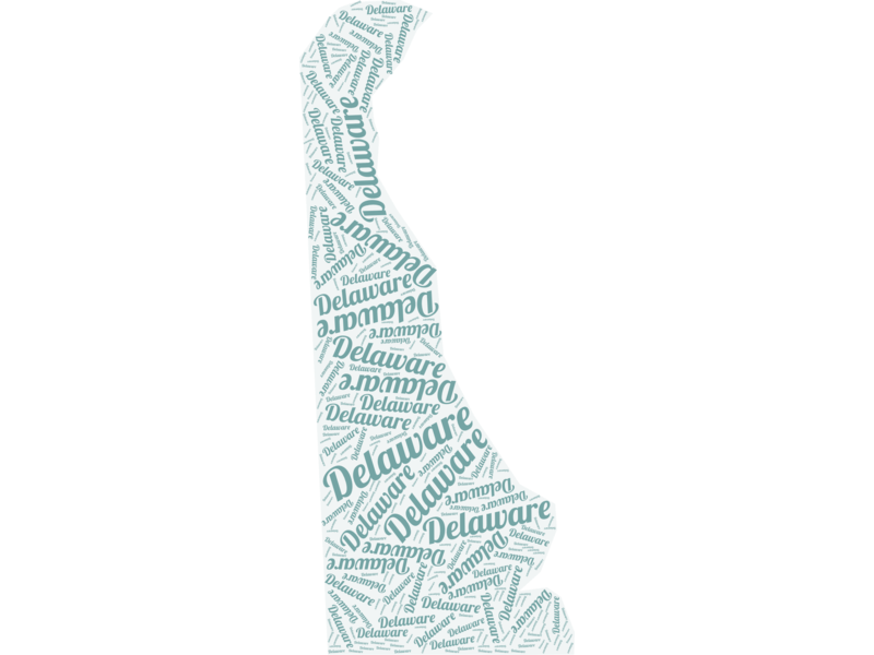Delaware Word Cloud Generator · InkPx