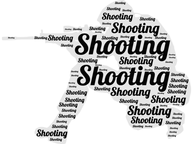 Shooting Word Cloud · InkPx