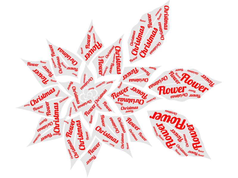 Flower Word Cloud Generator · InkPx